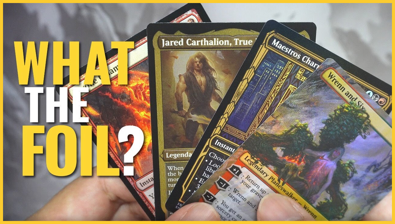 All types of Magic foil explained