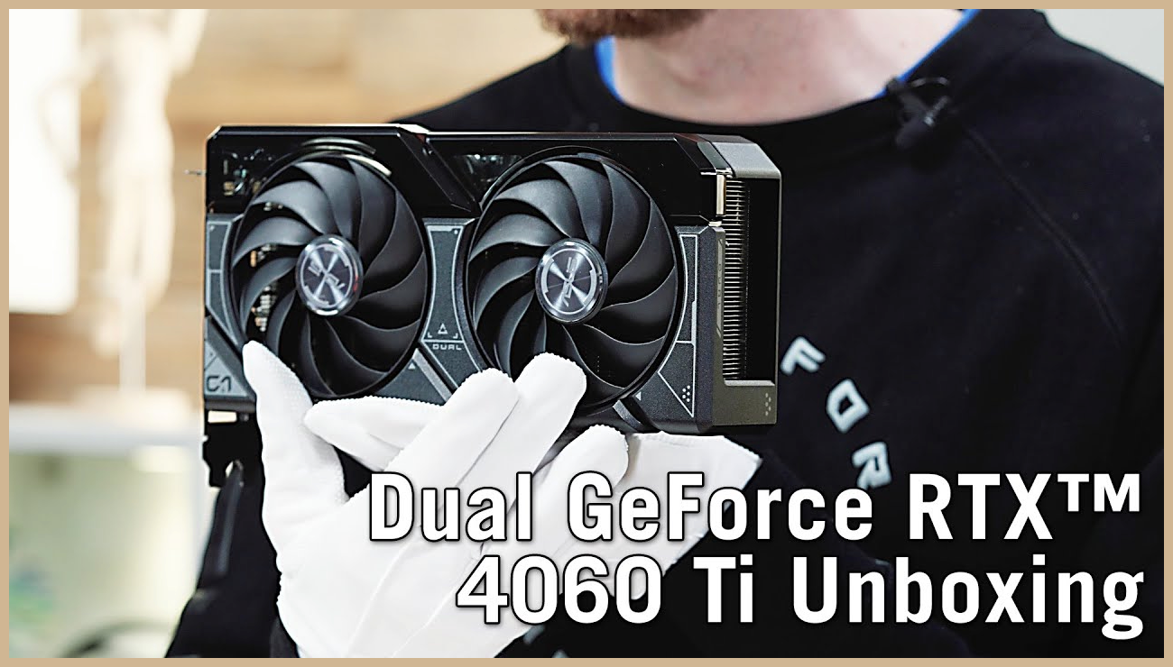 Asus GeForce RTX 4060 Ti has two M.2 SSD slots