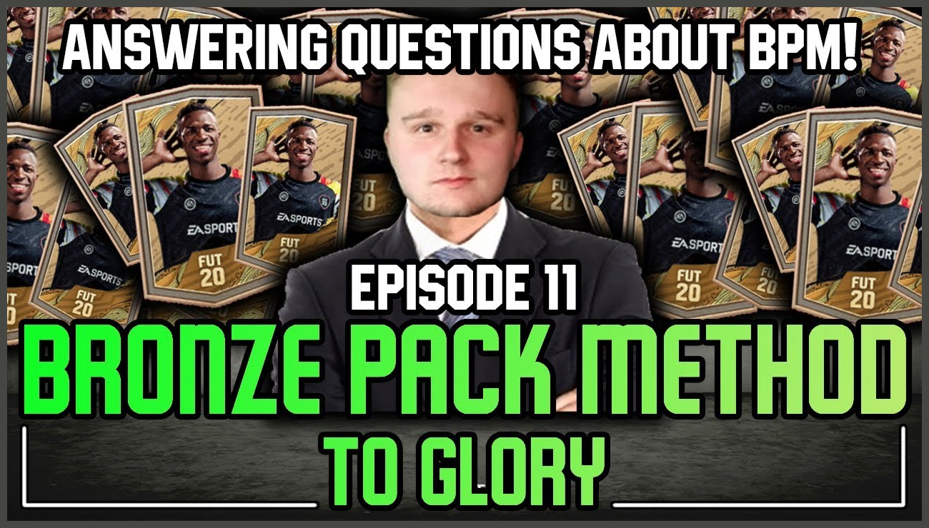 The Bronze Pack Method in FIFA 20