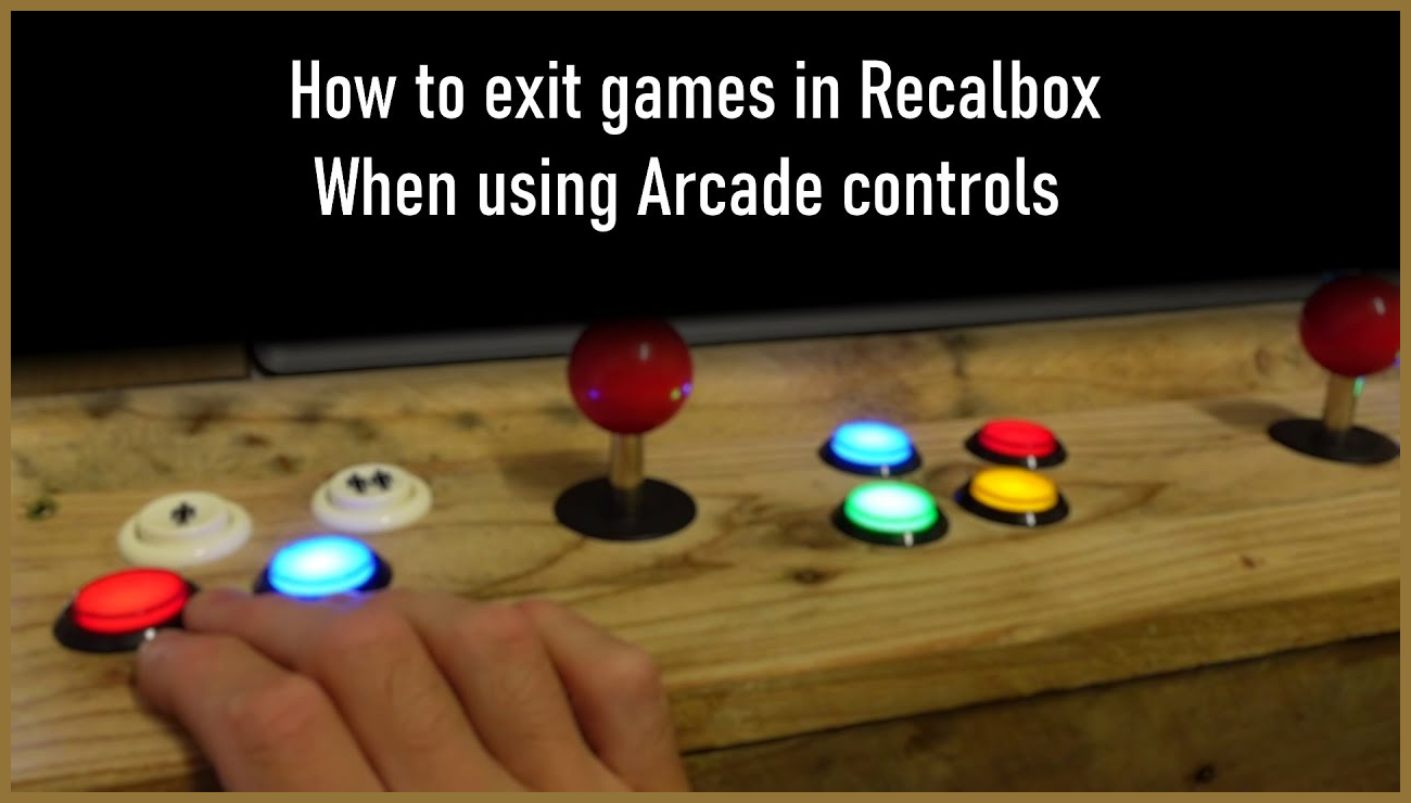 Retro gaming OS Recalbox adds classic arcade controls