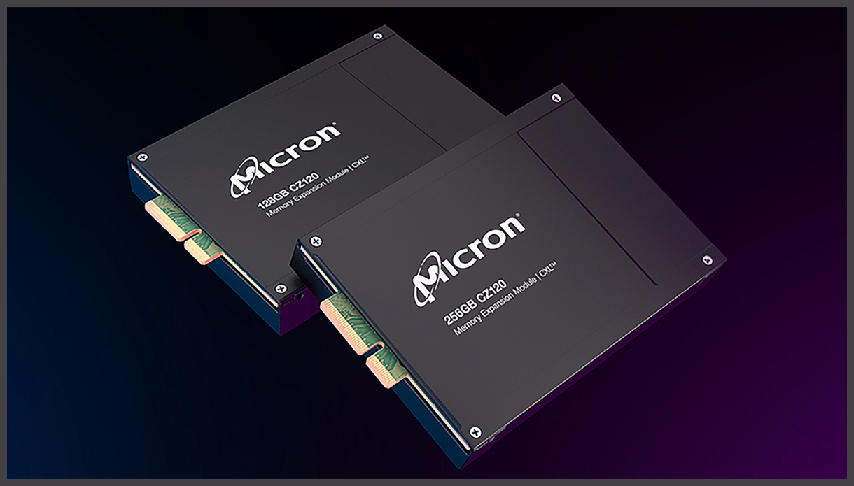 Micron unveils CZ120 memory expansion modules in compliance with CXL 2.0