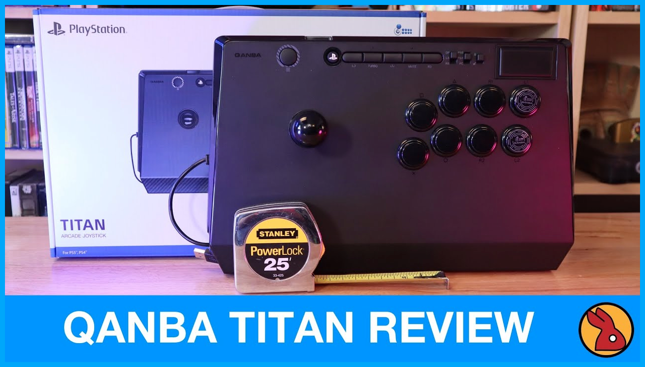 Qanba Titan arcade stick review – premium performance in a smaller package