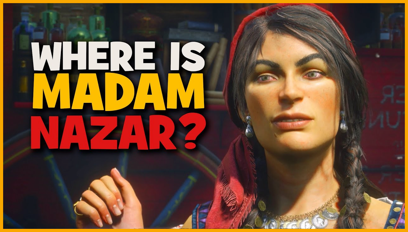 Where to find Madam Nazar in Red Dead Online today
