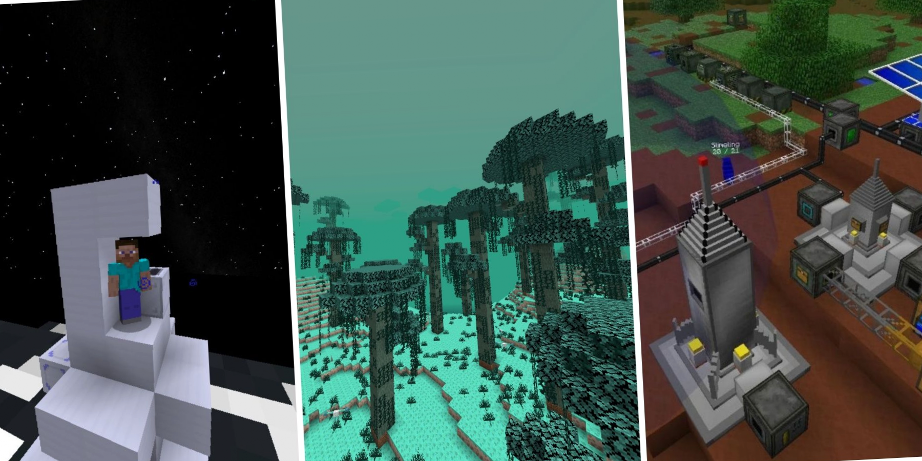 Best Minecraft mods for space travel and sci-fi exploration