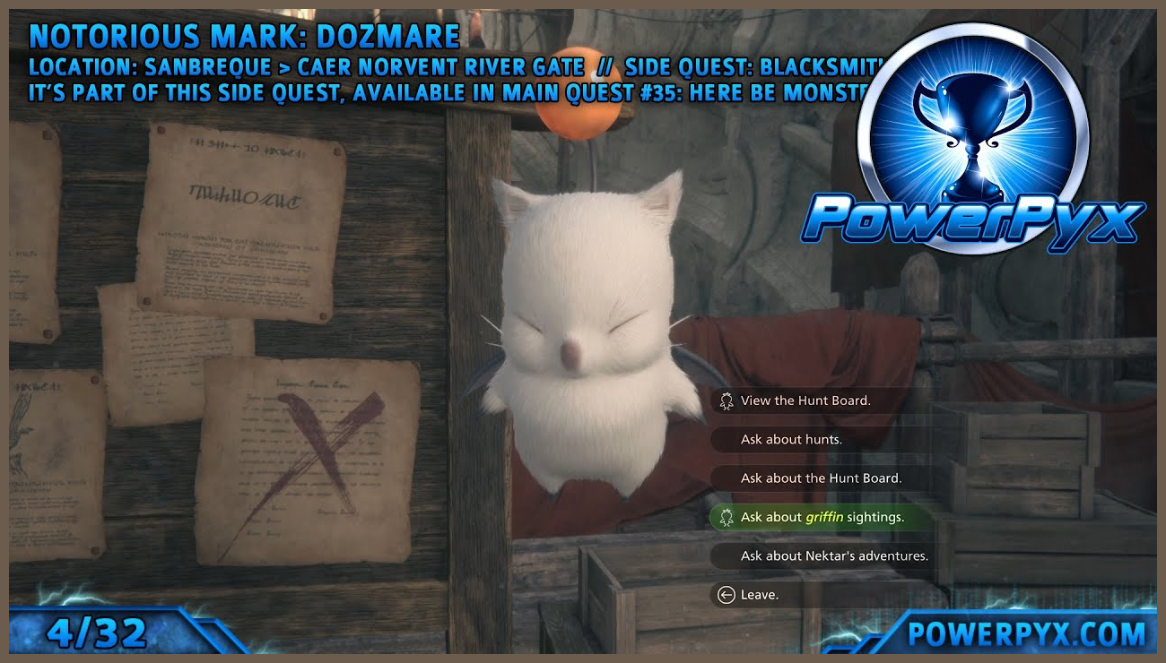 Complete Final Fantasy 16 Hunt Board quest list