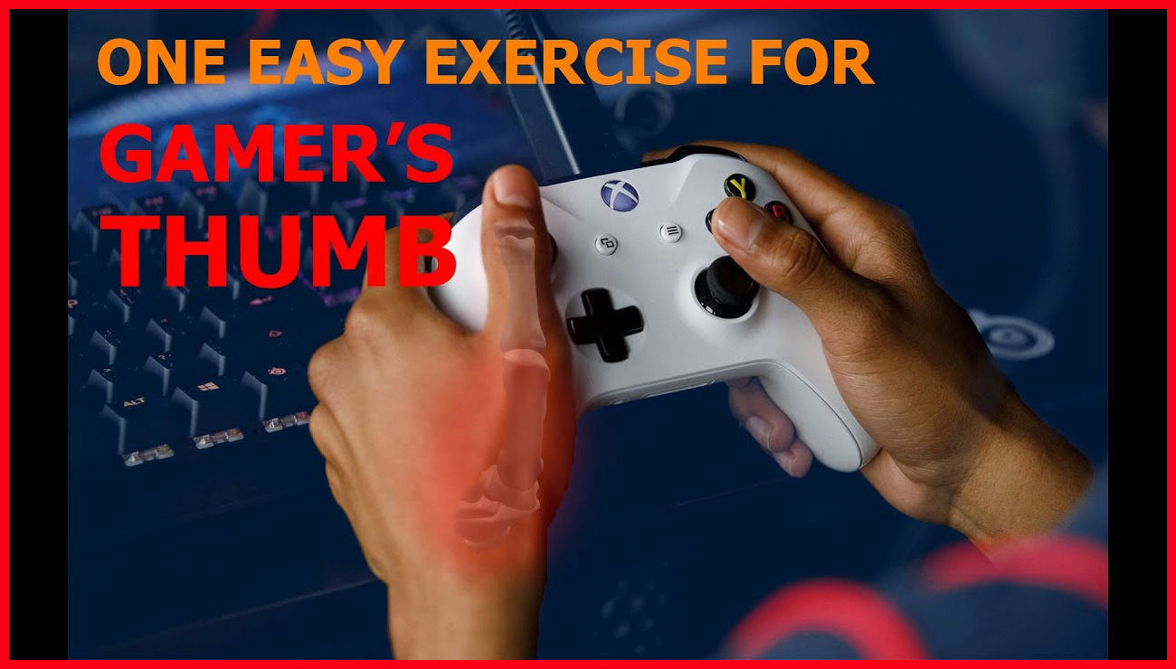 Gaming-related finger pain is common, but here’s how to stop it