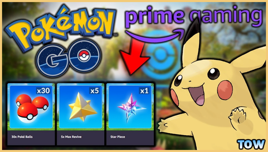 Pokemon Go players can claim Prime Gaming rewards