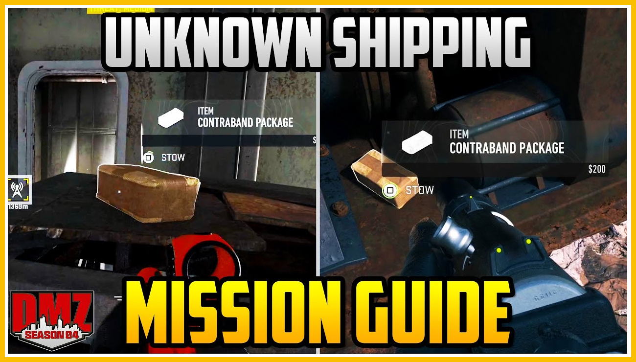 How to complete the “Unknown Shipping” mission in Warzone