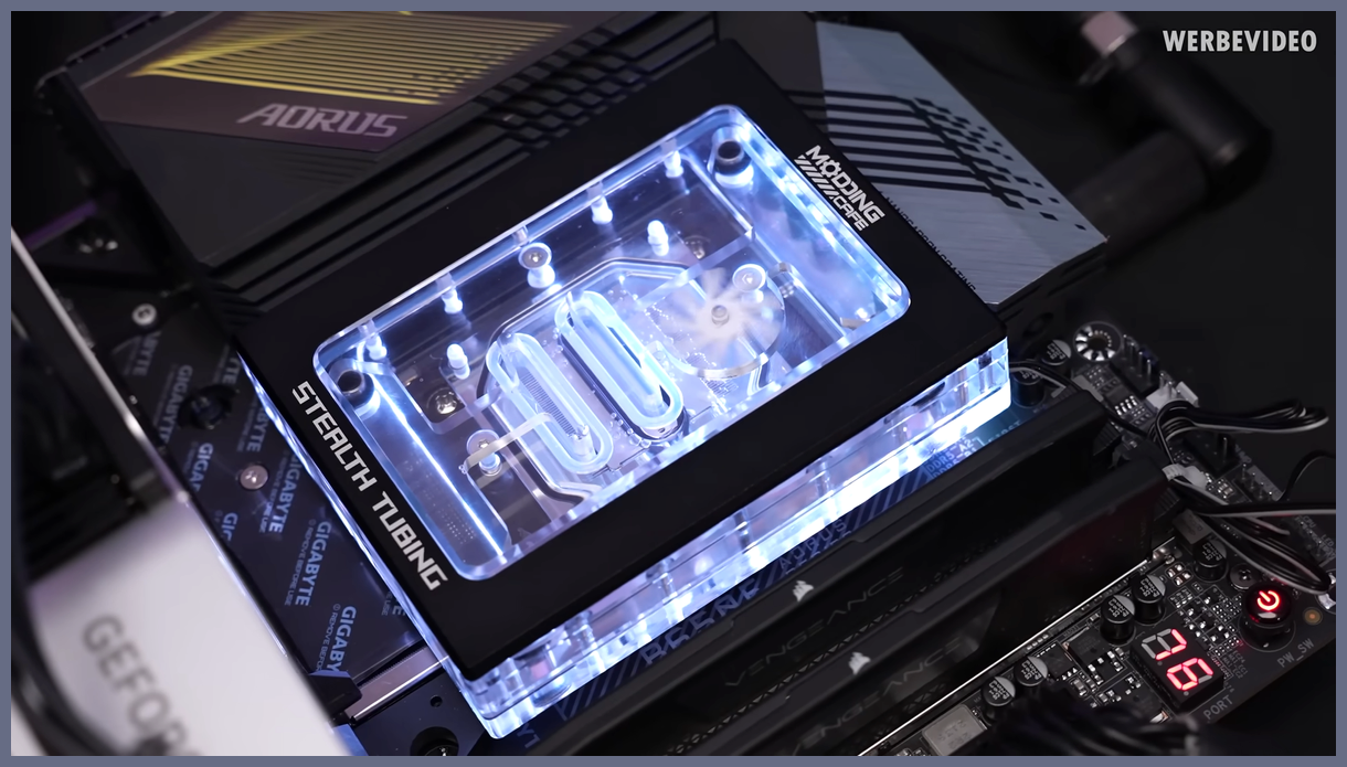 German overclocker reviews unique CPU waterblock concept inspired by ...