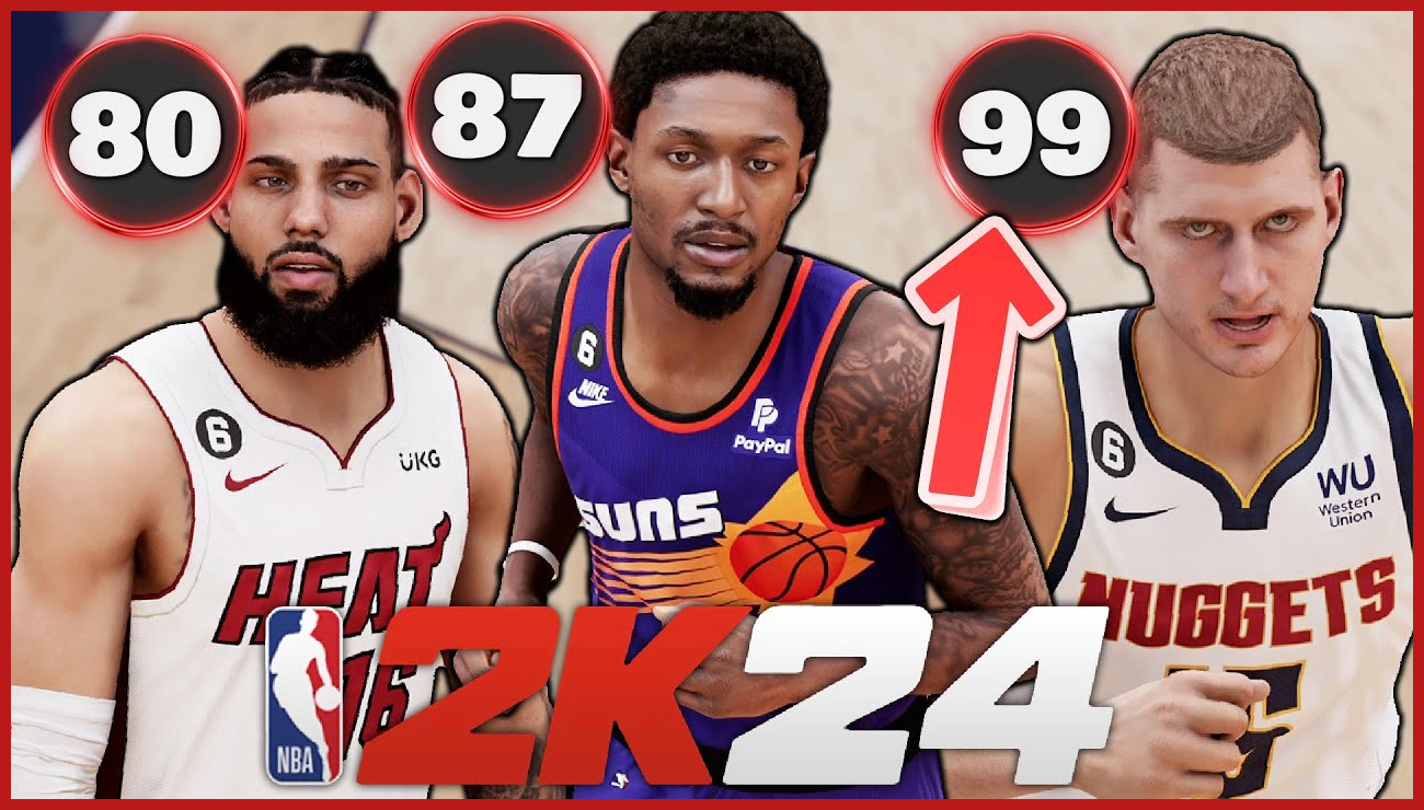 NBA 2K24 player ratings leak leaves fans buzzing