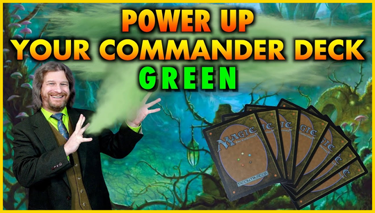 Magic: The Gathering mono-green commander deck list