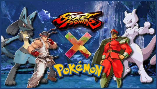 Street Fighter characters paired with the perfect Pokemon