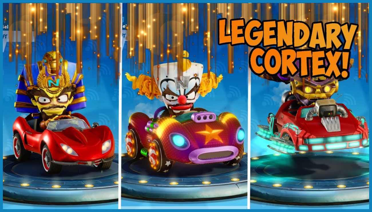 Crash Team Racing – Cortex skins and effects guide