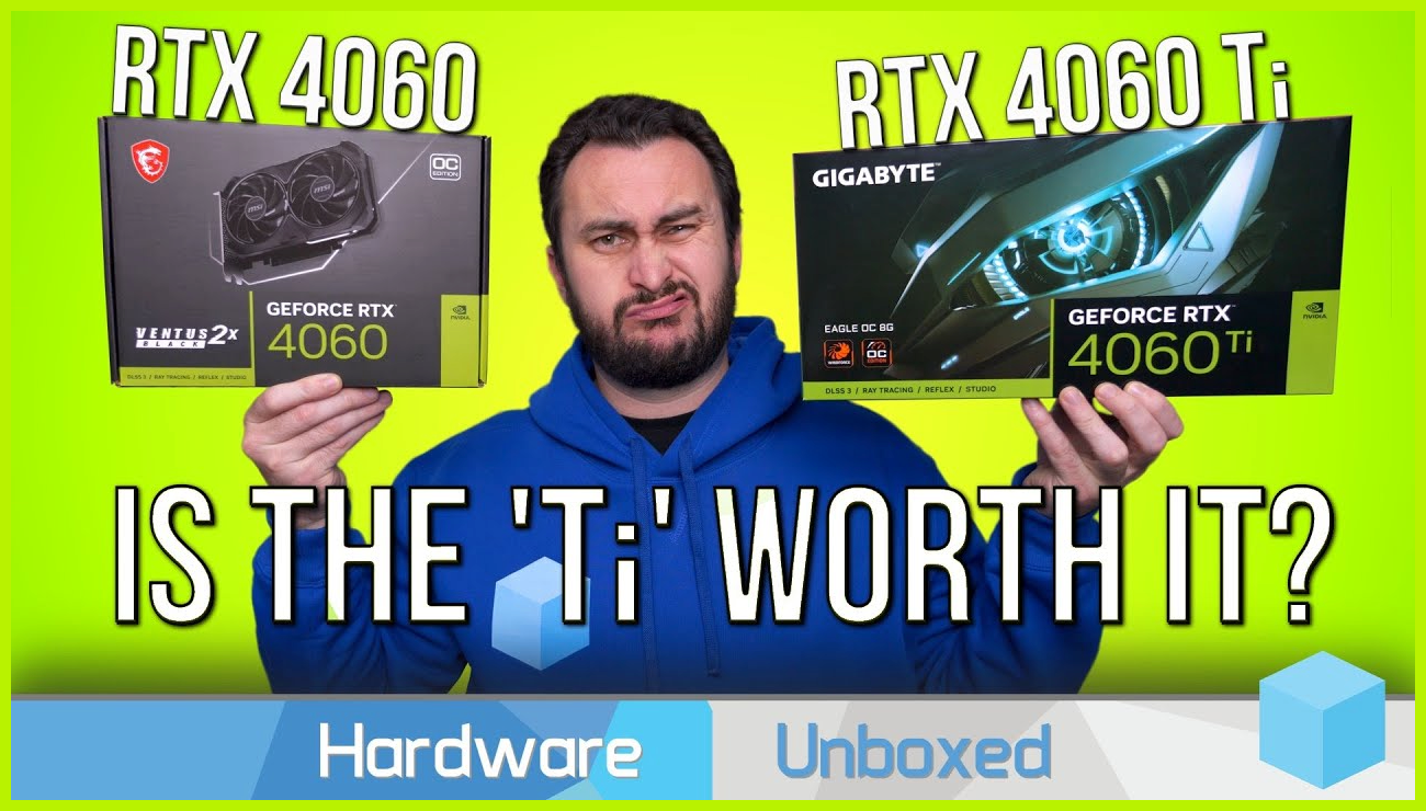RTX 4060 Ti 16GB card is slower than its 8GB sibling, sadly