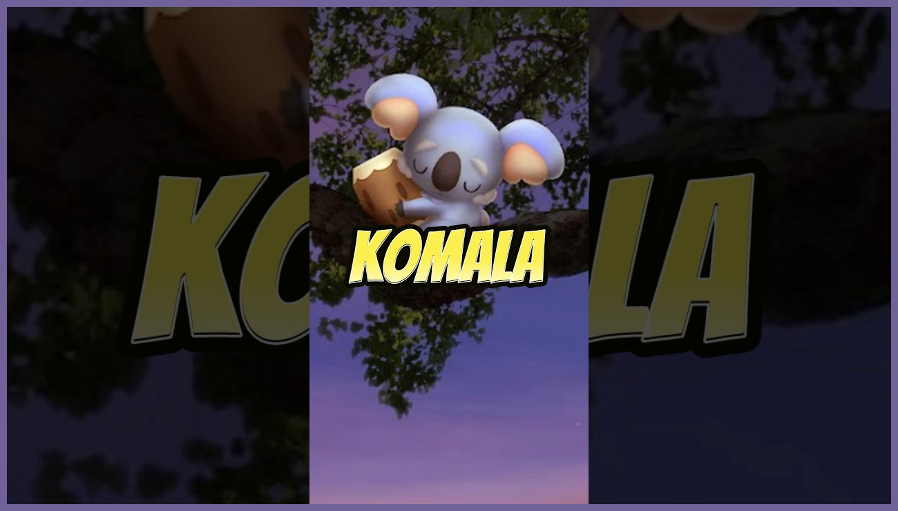 How to get Komala in Pokemon Go