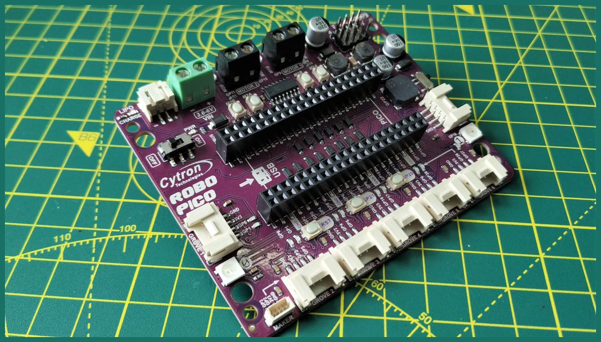 Malysian Maker Unveils Raspberry Pi Pico Robotics Board
