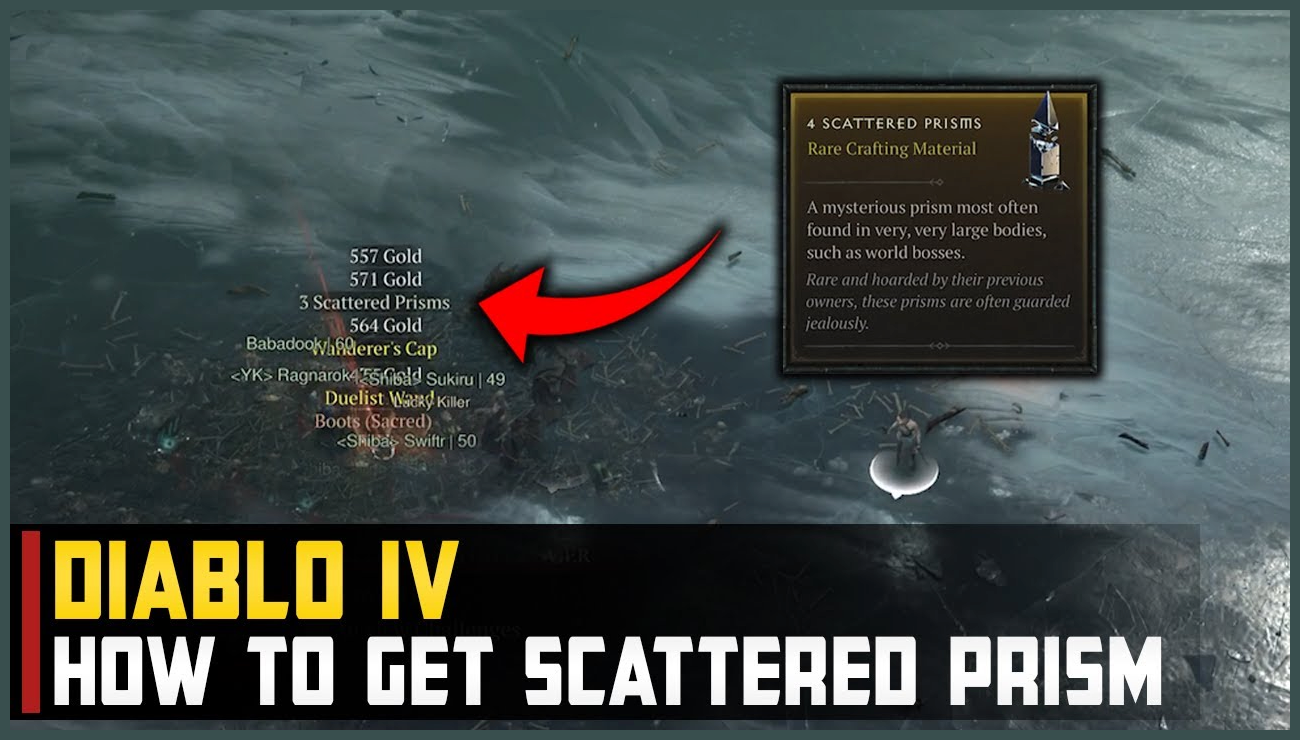 How to get Diablo 4 Scattered Prisms