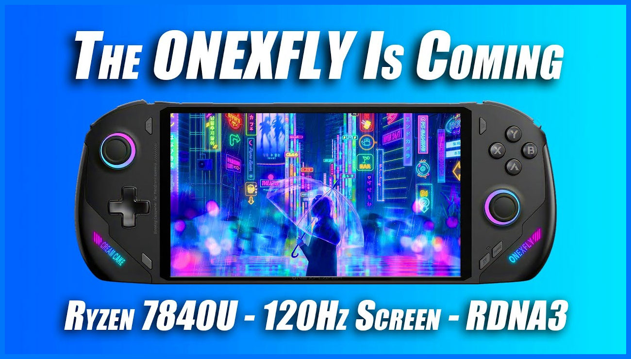 OnexPlayer OneXFly is a handheld gaming PC to rival the A1 Pro