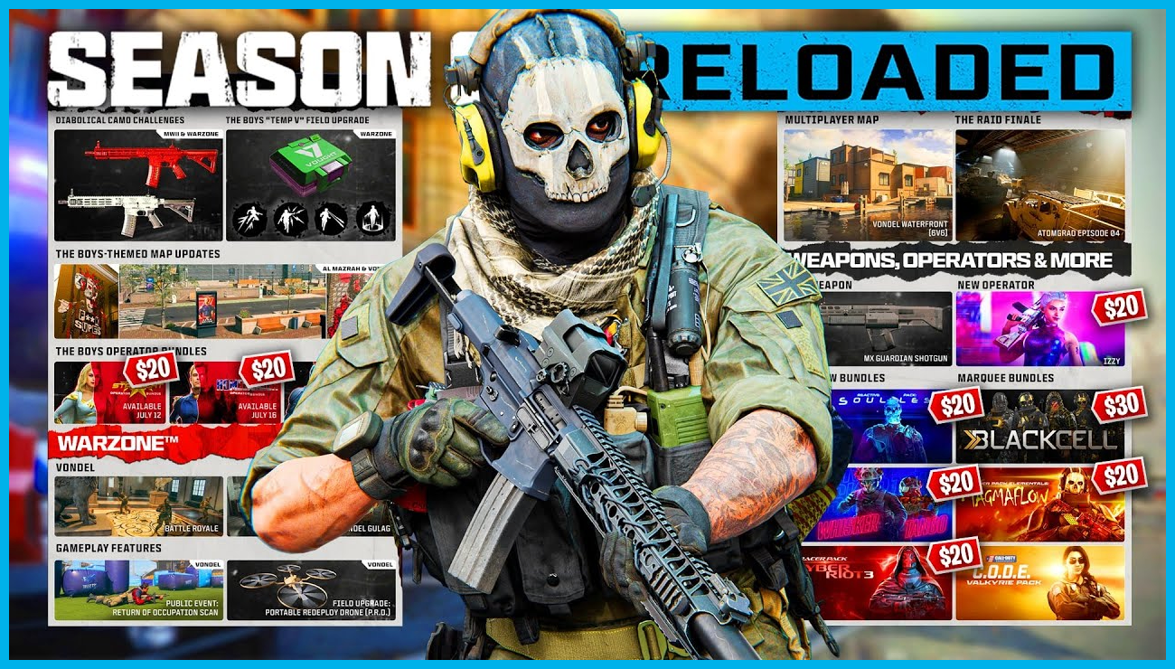 Modern Warfare 2 Season 4 Reloaded adds a new 6v6 map and final RAID ...