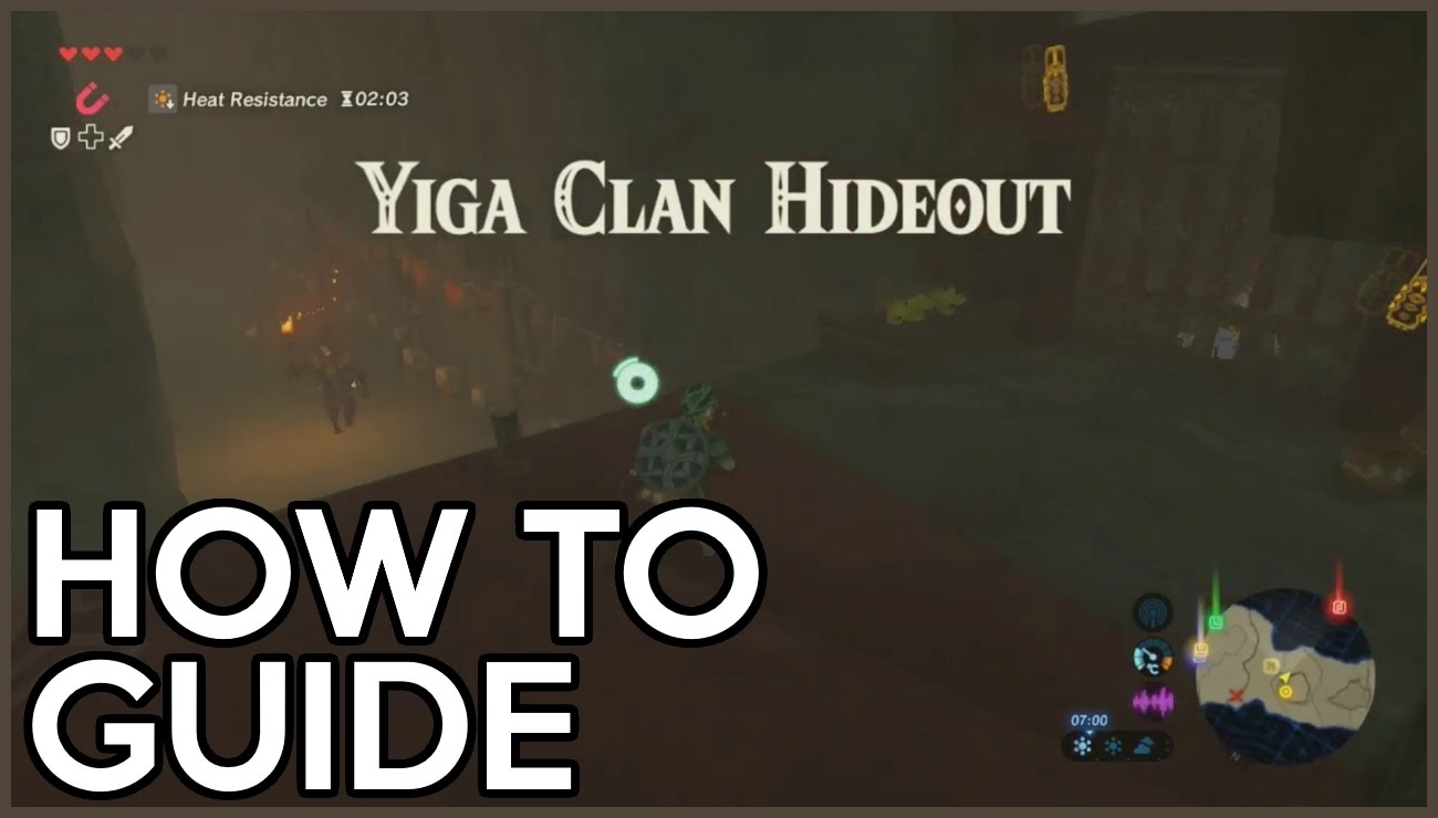 The Legend of Zelda: Tears of the Kingdom Yiga Clan hideout location