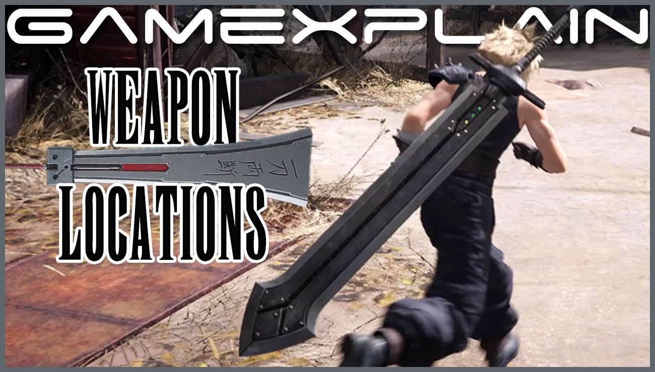 This Final Fantasy 7 sword collection is absolutely huge