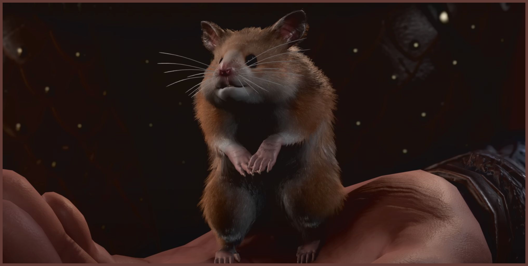 Baldur’s Gate 3’s Miniature Giant Space Hamster is a hit at BioWare
