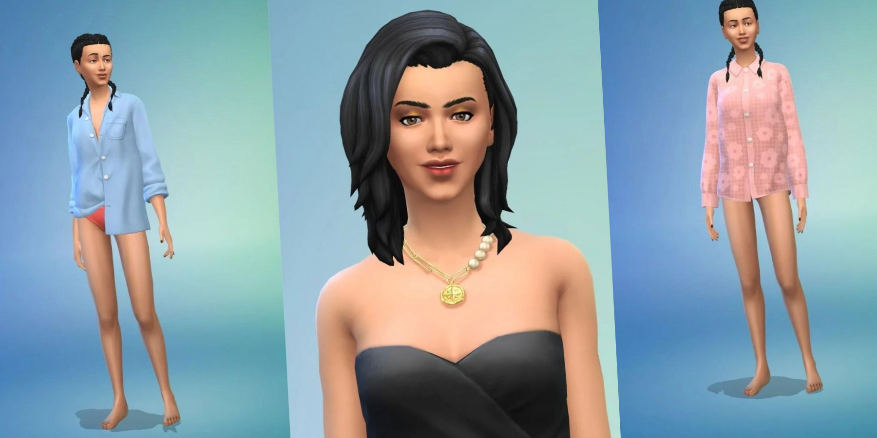 The Sims 4 Moonlight Chic fashion kit review