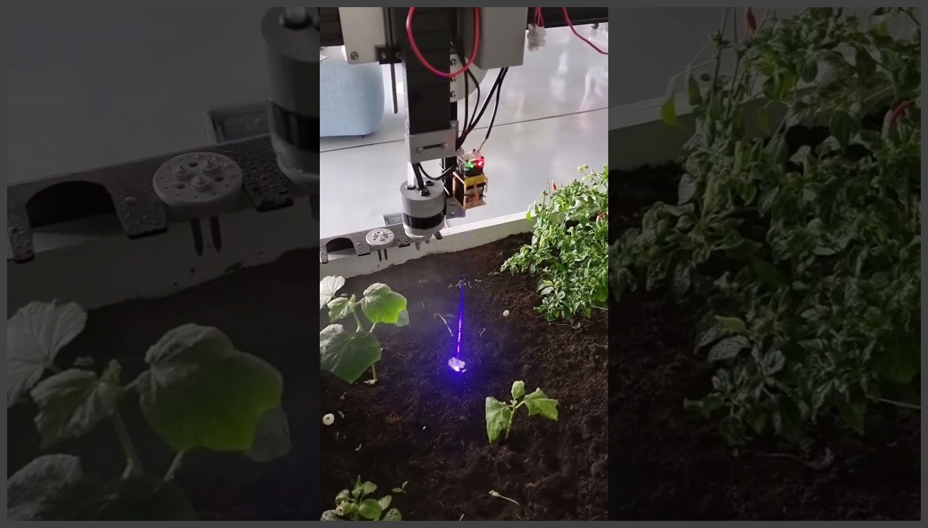 Raspberry Pi Weed Burning Robot – a gardener’s best friend