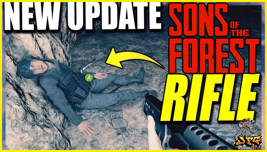 Sons of the Forest rifle location