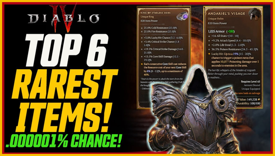 These Diablo 4 ultra-rare items will blow your mind