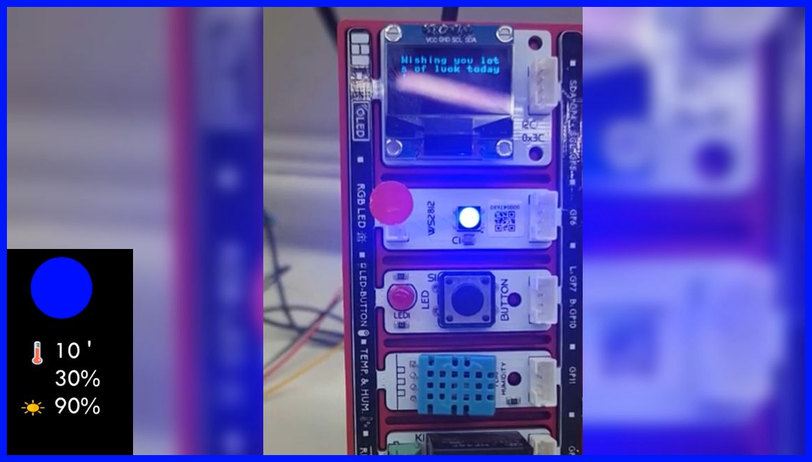 Raspberry Pi Pico Lamp uses ChatGPT to choose the perfect color